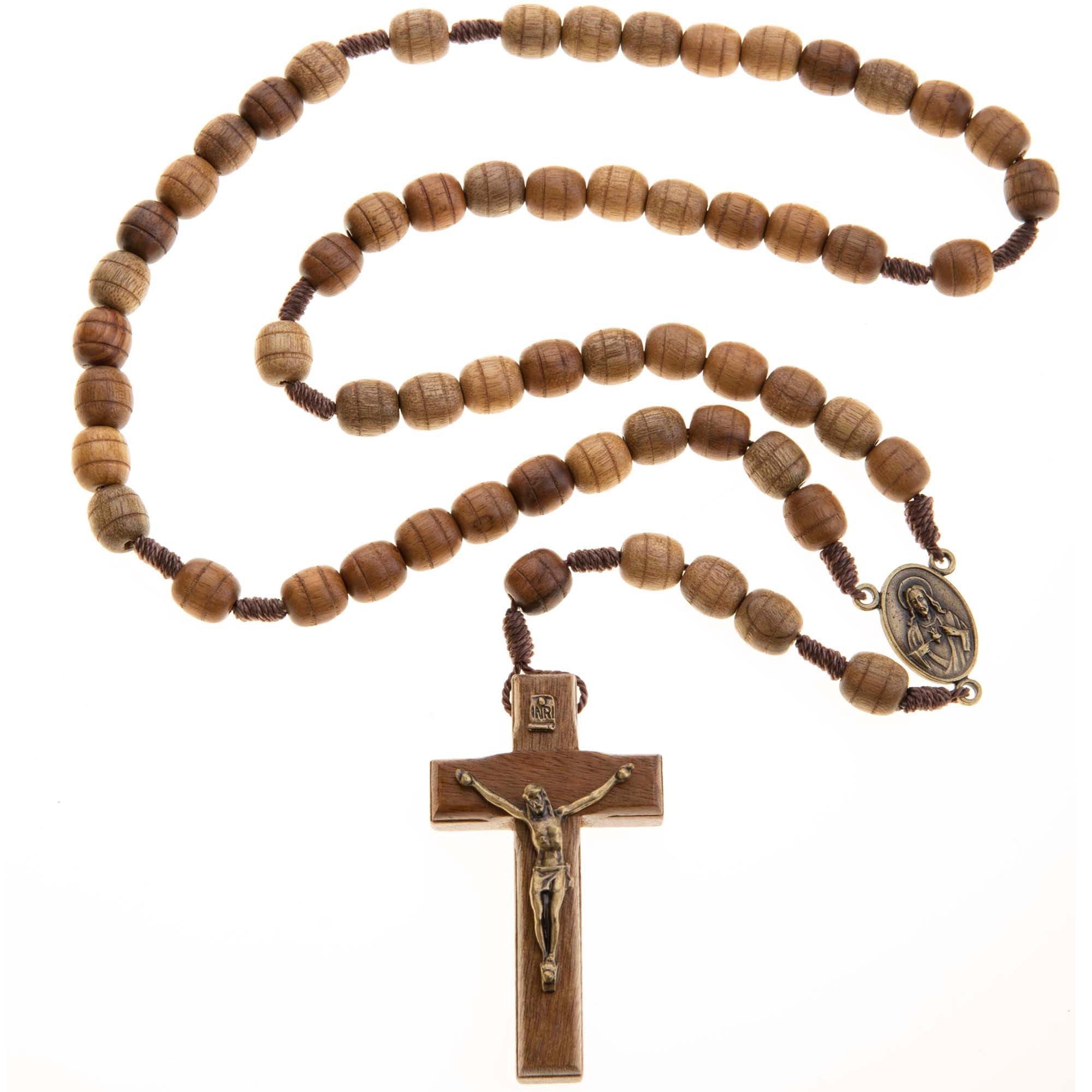 Wood Rosaries | Handcrafted Catholic Wooden Rosary Beads – Rosarycard.net